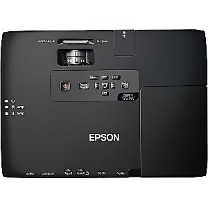 Epson PowerLite 1761W, WXGA, Wireless, 2600 Lumens Color Brightness, 2600 Lumens White Brightness, Ultra Lightweight 3LCD Projector