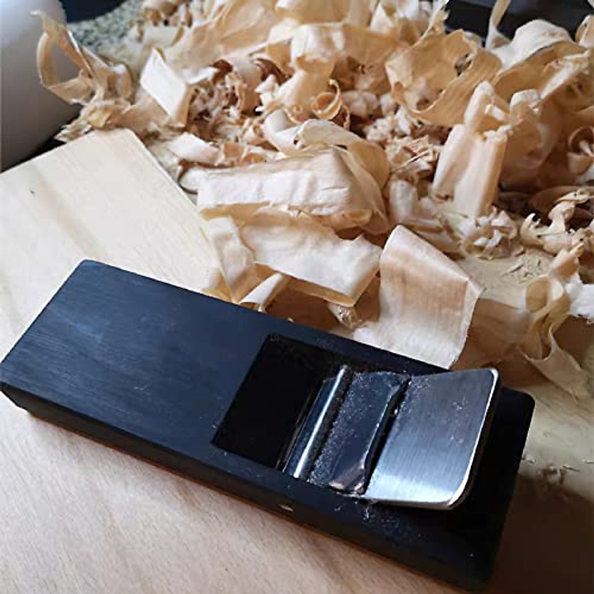 Mini Hand Planer, Japanese Plane Tool for DIY Woodworking, Trimming, Wood Planing (4 inch)