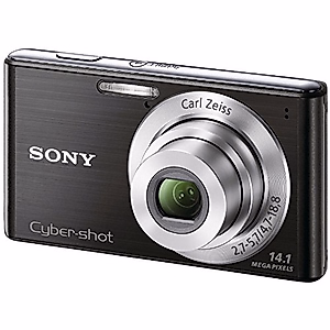 Sony Cyber-Shot DSC-W530 14.1 MP Digital Camera with Carl Zeiss Vario-Tessar 4x Wide-Angle Optical Zoom Lens and 2.7-inch LCD (Black) (OLD MODEL)