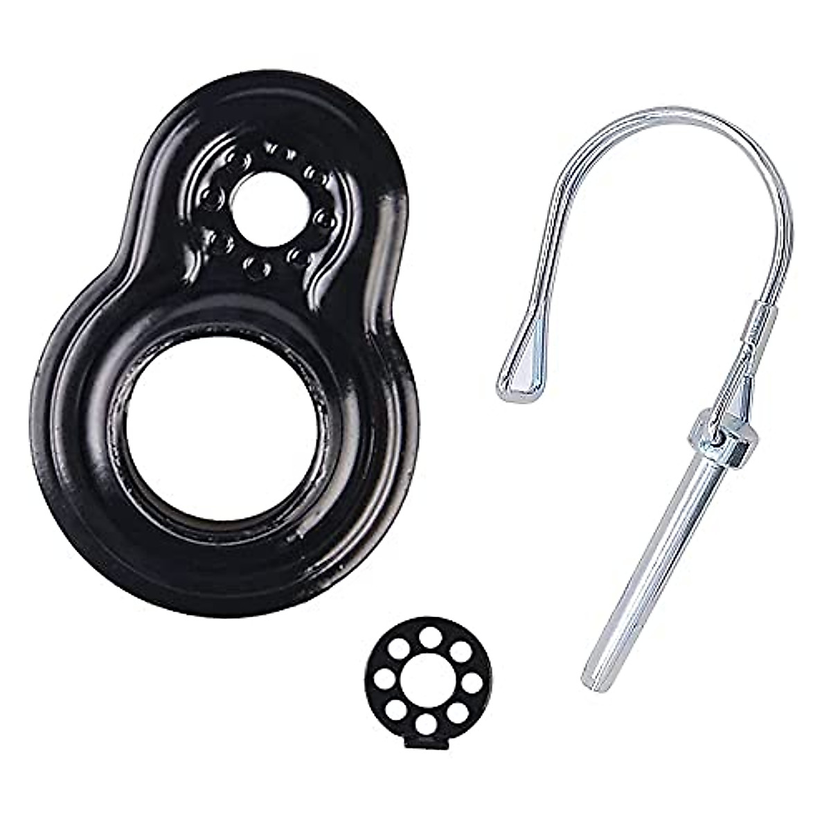 Bike Trailer, Bike Coupler Hitch 2 Pack, Compatible with Instep & Schwinn Bike Trailers, Flat and Angled Coupler for Various Bicycle Sizes, Models and Styles, Instep Bike Trailer Parts