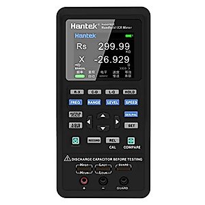Hantek1833C Handeld 100kHz LCR Meter with Carry Case, 0.3/0.6 Vrms