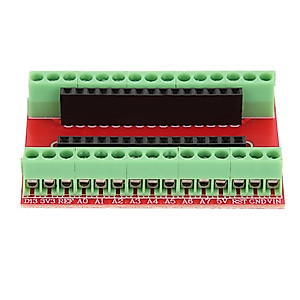 5pcs Nano IO Shield Expansion Board Compact Terminal Adapter Industrial Accessories