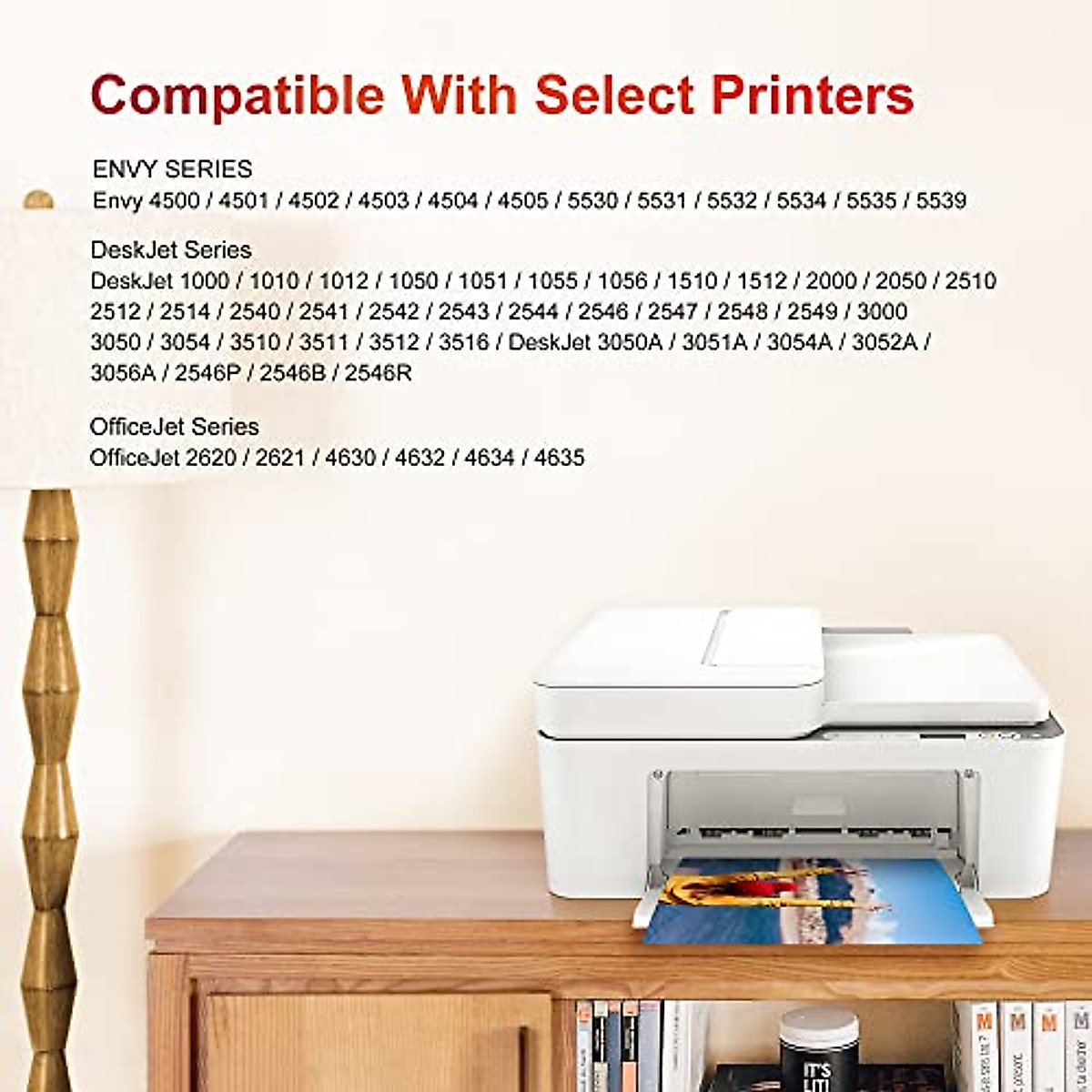 ejet 61XL Ink Cartridges Combo Pack Remanufactured Replacement for HP 61 XL Ink 61 Ink for HP Envy 4500 5530 4502 5535 5534 officejet 4630 4635 Deskjet 1000 1010 1510 Printer (1 Black, 1 Tri-Color)