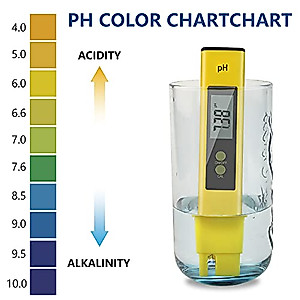 PH Meter & TDS Meter Combo, Readout High Accuracy Lab 4-in-1 PH TDS EC & Temperature Meter Water Quality Tester,High Accuracy Digital Water Tester for Household Drinking, Pool and Aquarium