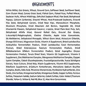 Vitakraft Vita Smart Gourmet Cockatiel and Lovebird Food - Vitamin-Fortified - Daily Pet Bird Food 4 Pound (Pack of 1)