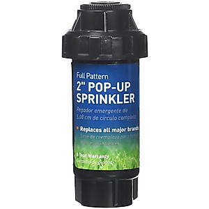 Orbit 54326 2" Pop-Up Spray Head Sprinkler with Full Pattern Nozzle