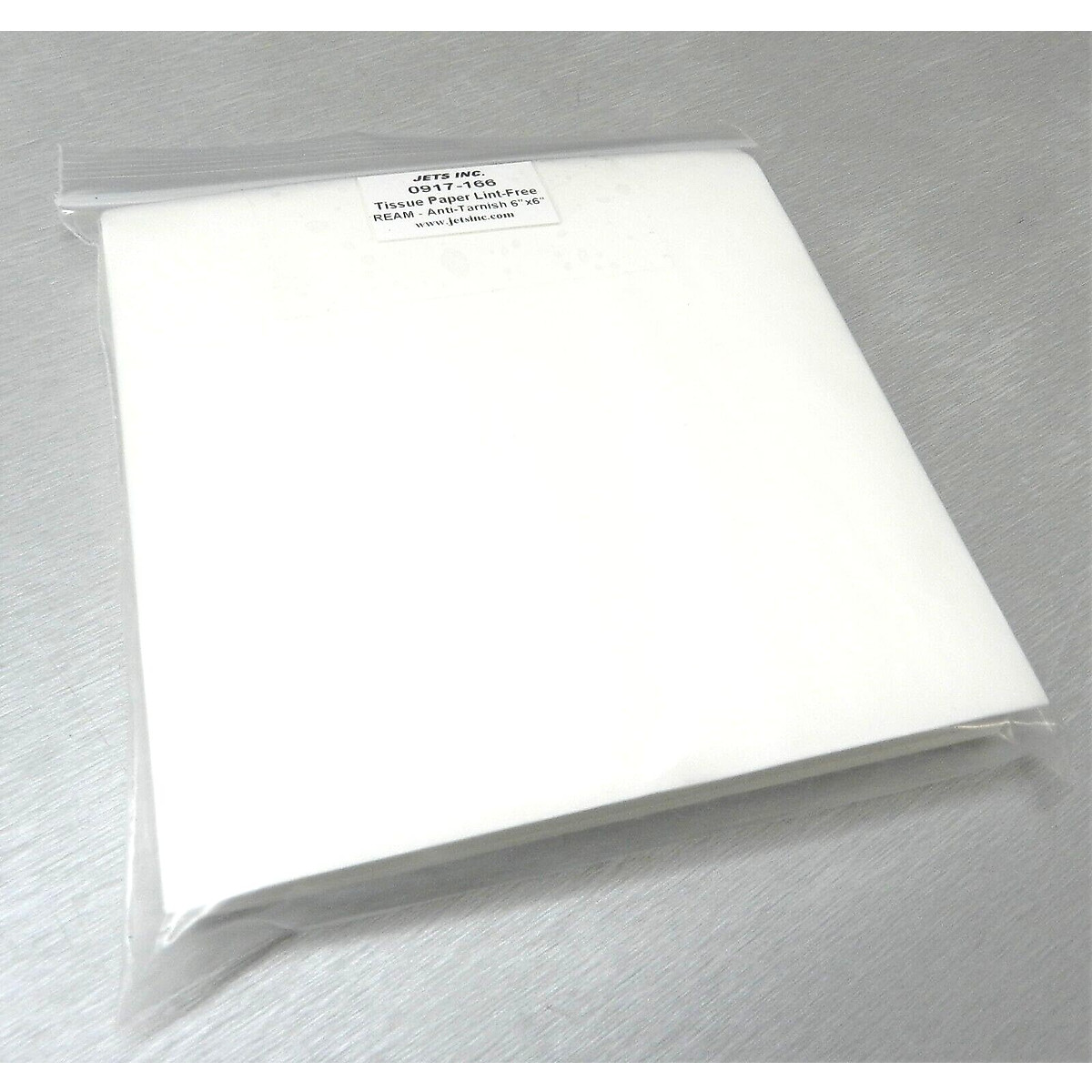 Tissue Paper Anti-Tarnish Jewelry Wrapping Sheets 6"x6" Lint Free Tissue 1 Ream (480 Total Sheets)