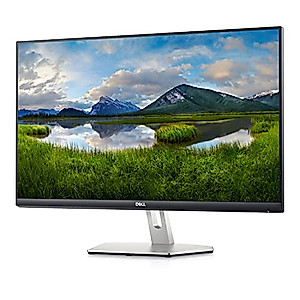 Dell S2721D 27 Monitor - 27" 1440p QHD 2560 x 1440 at 75 Hz, IPS Ultra-Thin Bezel Monitor, AMD FreeSync, HDMI, DisplayPort, Built in Speakers, VESA Certified, Silver