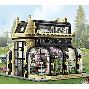 General Jim's Botanical Gardens City Streetview Building Blocks Set - Modular Creator Set with Lights Compatible with Major Brands
