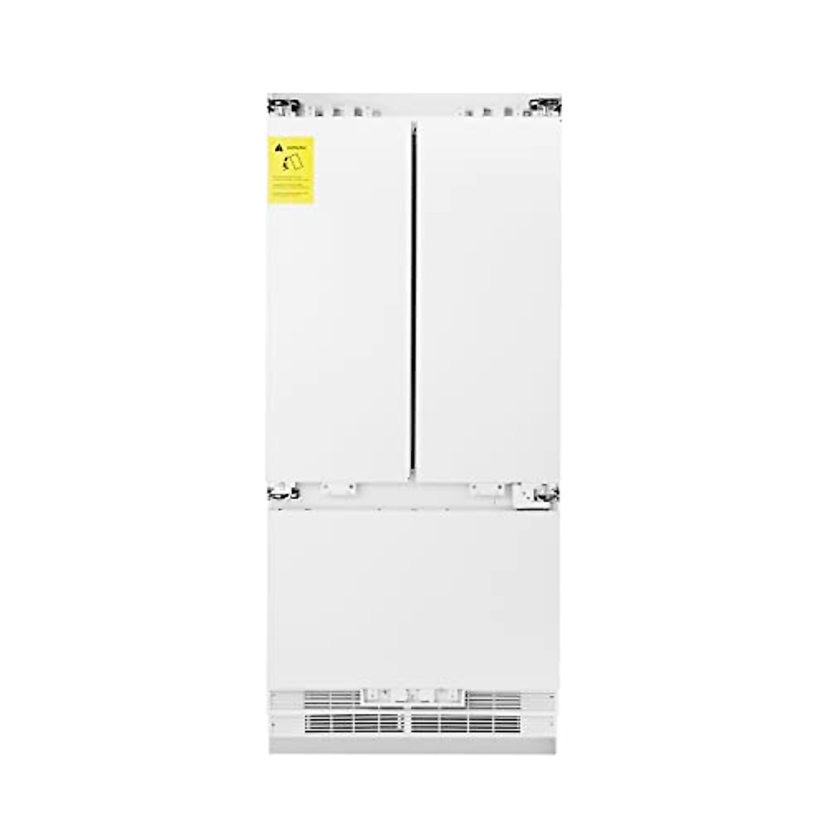 ZLINE 36" 19.6 cu. Ft. Panel Ready Built-In 3-Door French Door Refrigerator with Internal Water and Ice Dispenser