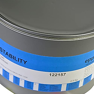 CMYK Offset Ink – 2.5kg (5.5 lb) Each - Free Ink Mixing Knife Set, German Offset Inks - Cyan, Magenta, Yellow and Black Inks (Cyan)