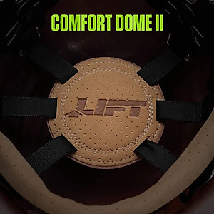 Lift Safety DAX Jungle Carbon Fiber Full Brim Hardhat