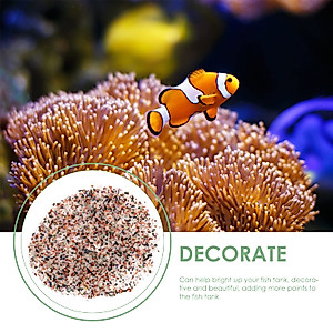 DOITOOL Crystal Gravel Aquarium Stone Gravel for Fish Tank Fish Tank Gravel Aquarium Gravel Aquarium Rocks Fish Tank Accessories Fish Tank Stones Fish Tank Rocks Glow in The Dark Rocks