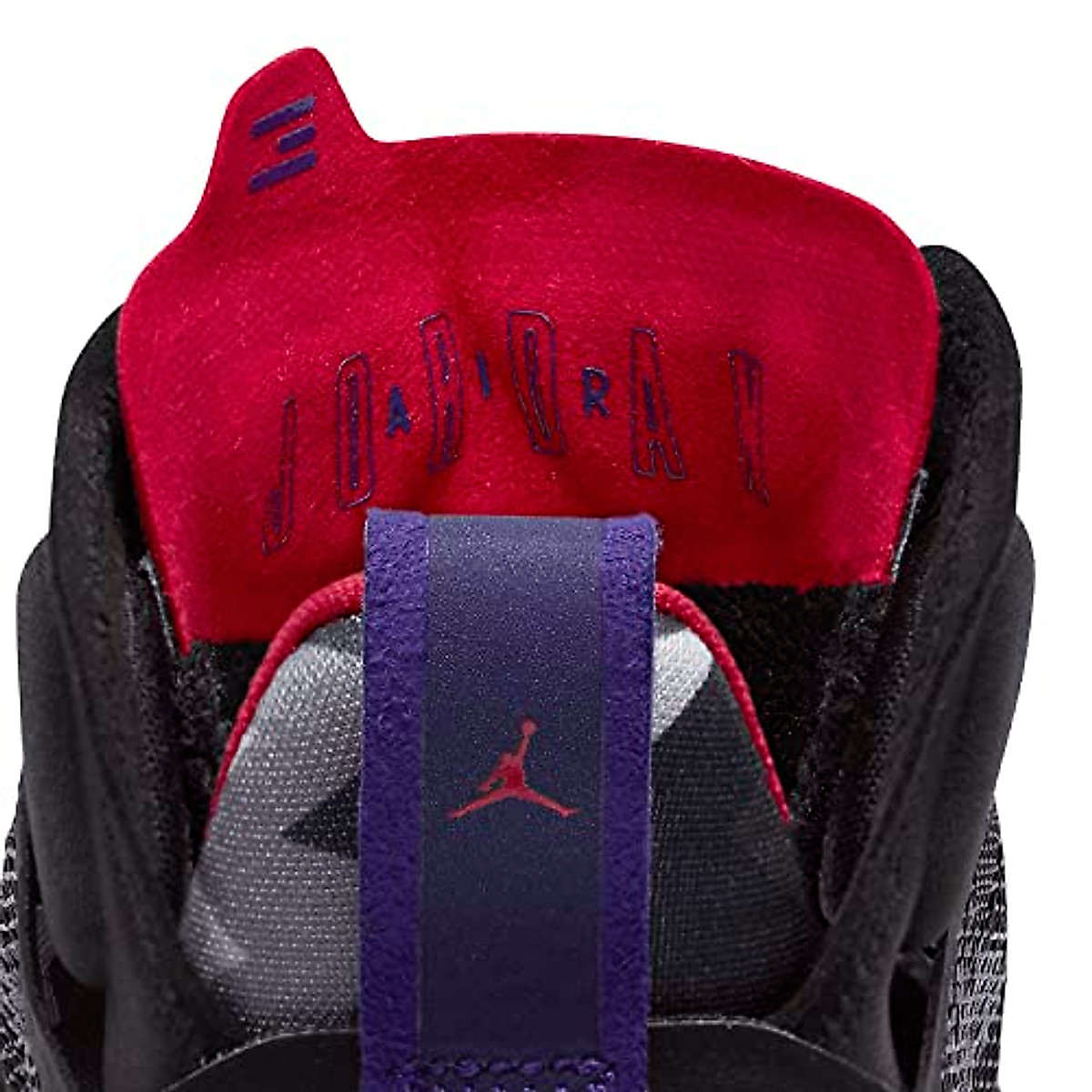 Jordan Boy's Air Jordan XXXVII (Big Kid) Black/True Red/Club Purple/Dark Charcoal 4 Big Kid M