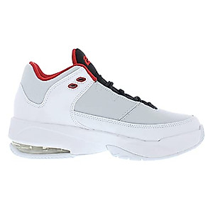 Jordan Boy's Jordan Max Aura 3 (Big Kid) White/University Red/Pure Platinum/Black 7 Big Kid M
