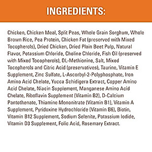 NUTRO WHOLESOME ESSENTIALS Natural Dry Cat Food, Adult Cat Chicken & Brown Rice Recipe Cat Kibble, 5 lb. Bag