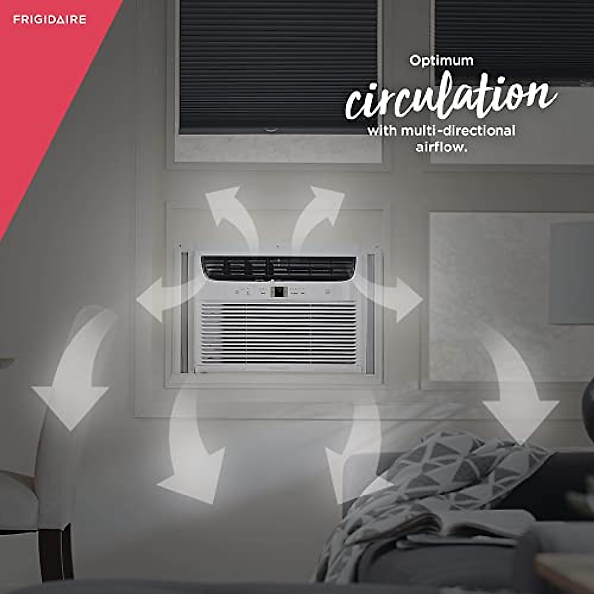 Frigidaire 12,000 BTU Connected Window-Mounted Room Air Conditioner
