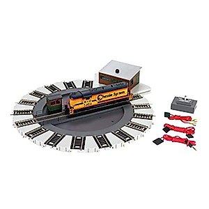 Bachmann Trains - DCC-Equipped Motorized Electric Turntable - HO Scale Medium