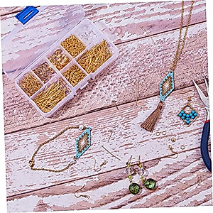 TEHAUX 1 Set Jewelry Earrings Jewelry Making Supplies DIY Earrings Materials Jump Rings Earring Finding Tool DIY Earrings Accessories Earring Maker kit Earring Making Pliers Repair