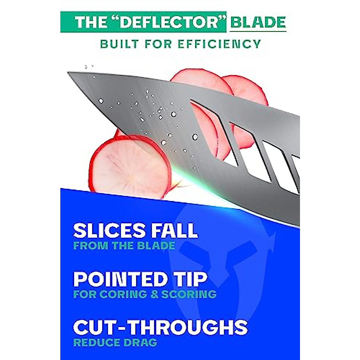 Dalstrong Vegetable Chef Knife - 8 inch - Gladiator Series Elite - Forged High Carbon German Steel - Full Tang - Black G10 Handle - w/Sheath - NSF Certified