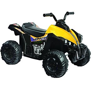 Kid Motorz Monster Quad in Black (12V) (Model: 1310)