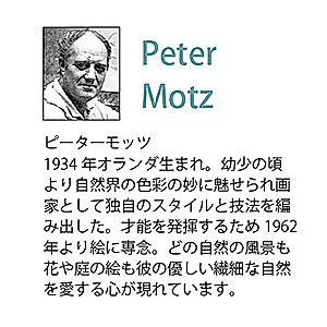 ユーパワー Eupower Peter Mots Gel Treated Art Frame Garden Flowers