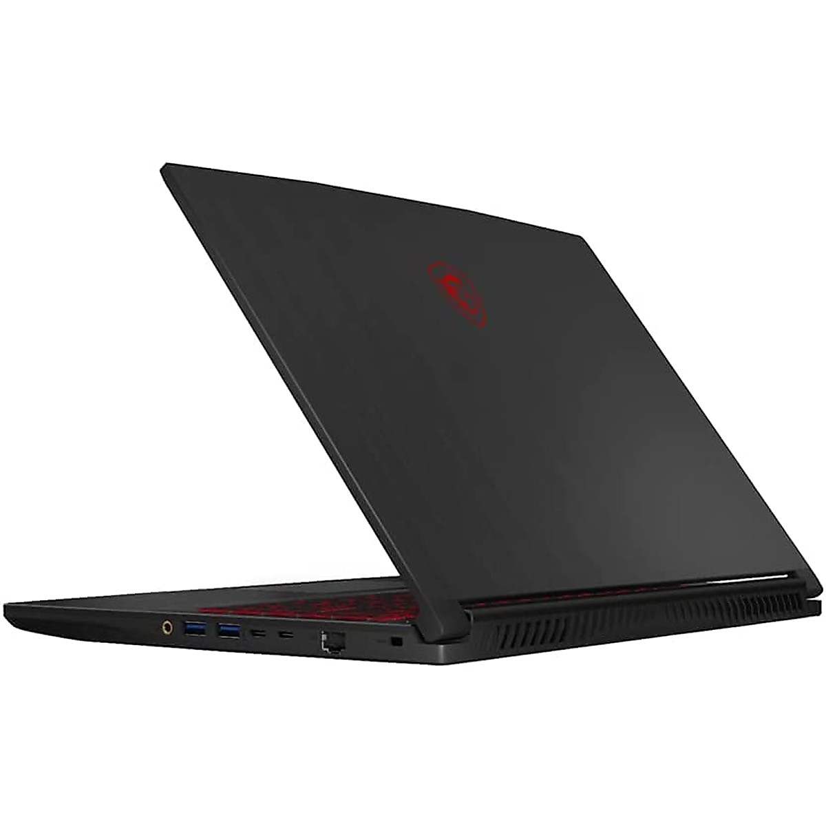 MSI 2022 GF65 15.6" FHD 144Hz Laptop Computer, 10th Gen Intel Core i5-10500H, 32GB RAM, 1TB PCIe SSD, Backlit Keyboard, NVIDIA GeForce RTX 3060 Graphics, Windows 10, Black, 32GB SnowBell USB Card