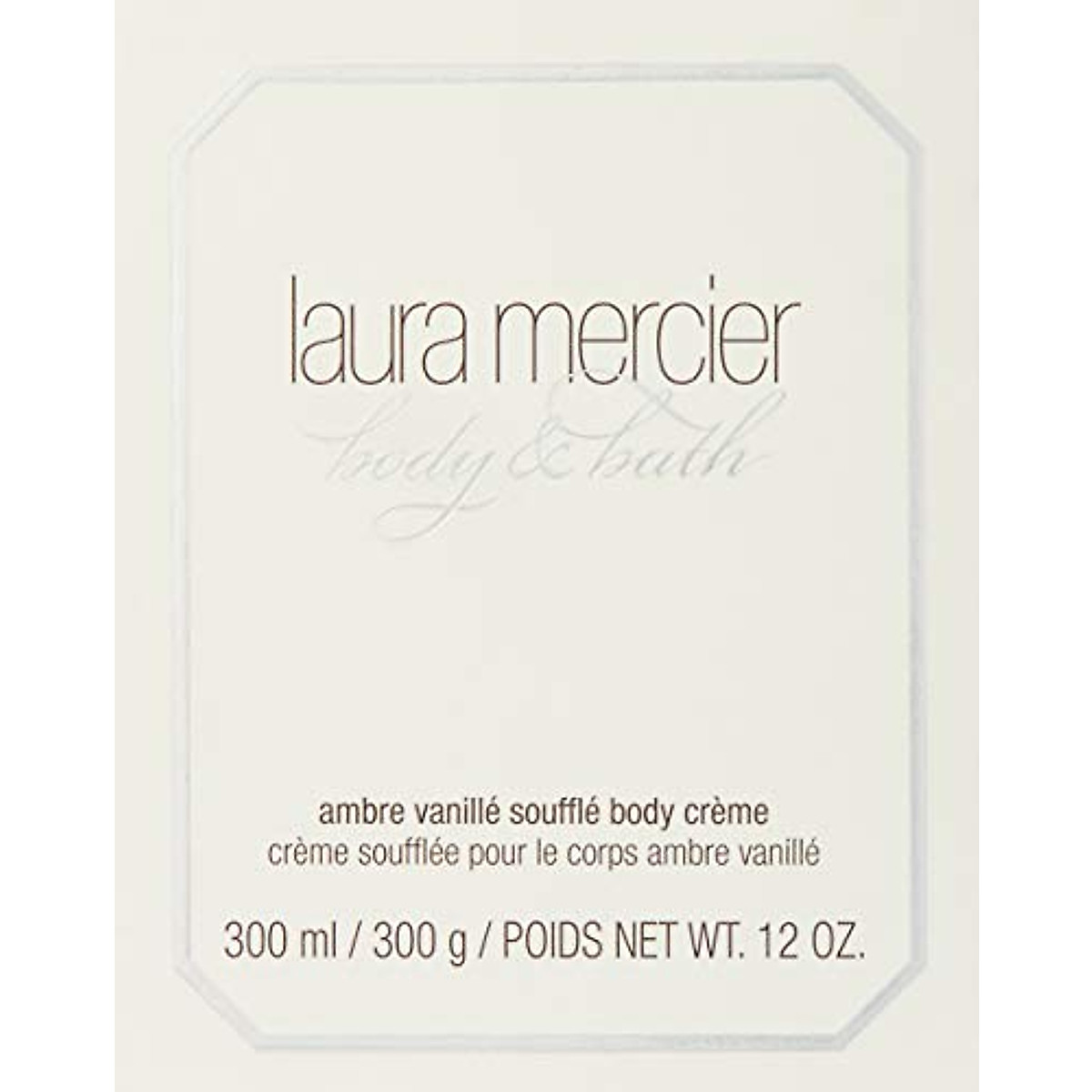 laura mercier Ambre Vanille Souffle Body Creme, 12 Ounce