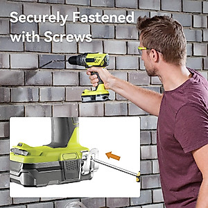 Belt Clip for Ryobi, 5Pcs Drill Clip for Tool Belt 633586002 636181001 Replacement Part with Screws, Stainless Steel Driver Hook for Ryobi and Ridgid 18 volt Tools Ullnosoo