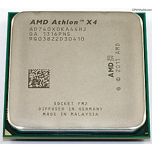 AMD Athlon X4 740 CPU Used 4-Core 4-Thread Desktop Processor 3.2 GHz 4M 65W Socket FM2
