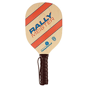 Rally Meister Complete Beginner Pickleball Set with Portable Pickleball Net (Net + 4 Paddles + 4 Pickleballs + Drawstring Bag + Rules/Strategy Guide + Line Chalk)