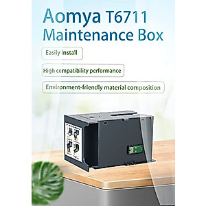 Aomya T6711 Ink Maintenance Tank Box for ET-16500 WF3520 WF3540 WF3620 WF3640 WF7715 7725 WF7510 WF7610 WF7620 WF7710 WF7720 Printer