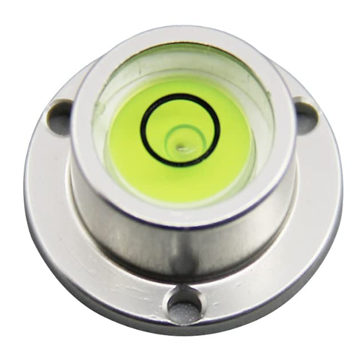Driak Aluminum Metal Case Bullseye Level Spirit Level, 22x14x10mm/0.87"x0.55"x0.39"