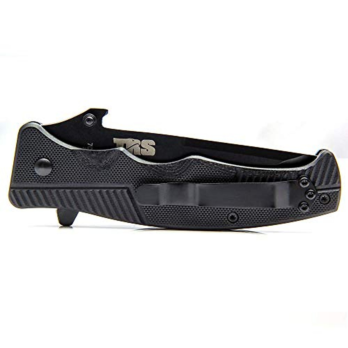 Striker Quick-Draw Tactical Folding Pocket Knife - 3.5 in. Tanto Tip Blade