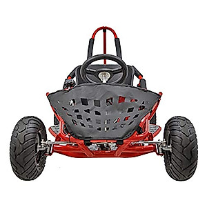 MotoTec 48v 1000w Off Road Go Kart in Red