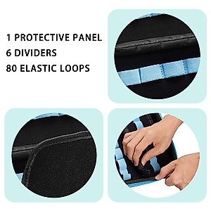 Risou Toy Display Storage Container Box Compatible with Hot Wheels Car,Matchbox Cars,Fits 80 toy cars.(Case Only)