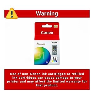 Canon CL-31 Compatible to iP1800,iP2600,MP140,MP190/MP210,MP470,MX310/MX300 Printers