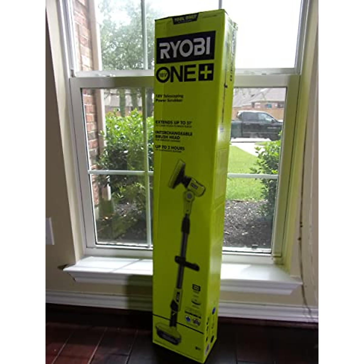 RYOBI 18-Volt ONE+ Cordless Telescoping Power Scrubber P4500 (Tool Only)