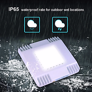 4 Pack HOLDWILL LED Canopy Lights 150w 21000lm 5700K 750W HID/MH Equivalent,Die Cast Aluminum Waterproof IP65 Daylight White Canopy for Outdoor Gas Station Warehouse Store Workshop Lighting