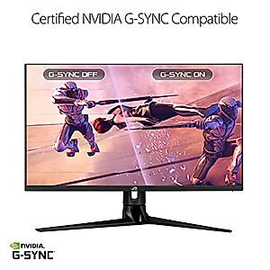 ASUS ROG Swift PG32UQ 32” 4K HDR 144Hz DSC HDMI 2.1 Gaming Monitor, UHD (3840 x 2160), IPS, 1ms, G-SYNC Compatible, Extreme Low Motion Blur Sync, Eye Care, DisplayPort, USB, DisplayHDR 600