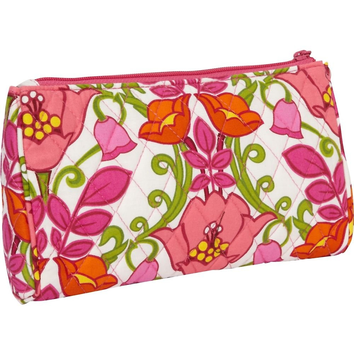 Vera Bradley Pushlock Wristlet (Cocoa Moss)