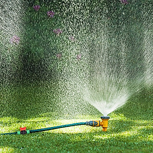 Supkiir 6 Pieces Drip Irrigation Shut-Off Valve 1/2 Inch Universal Drip Irrigation Tubing Coupling Valve