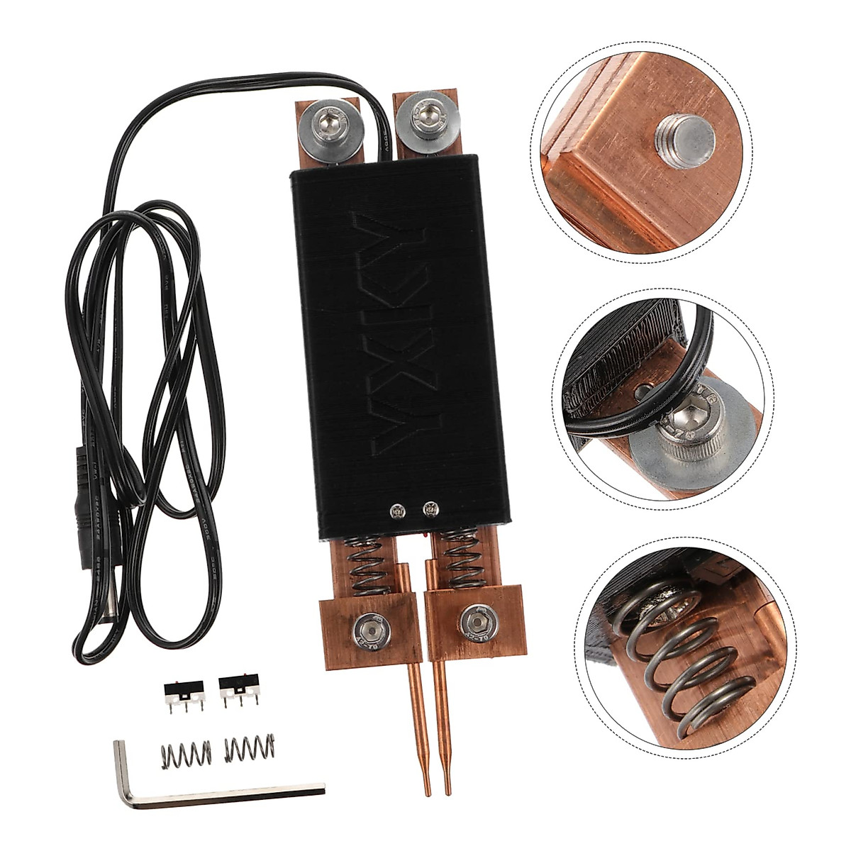 PLAFOPE Handheld Spot Welding Pen Automatic Trigger Weld Automatic Welder Pen PCB Circuit Board welding machines soldering pencil Weld Machine Accessory spot welder supplies abs