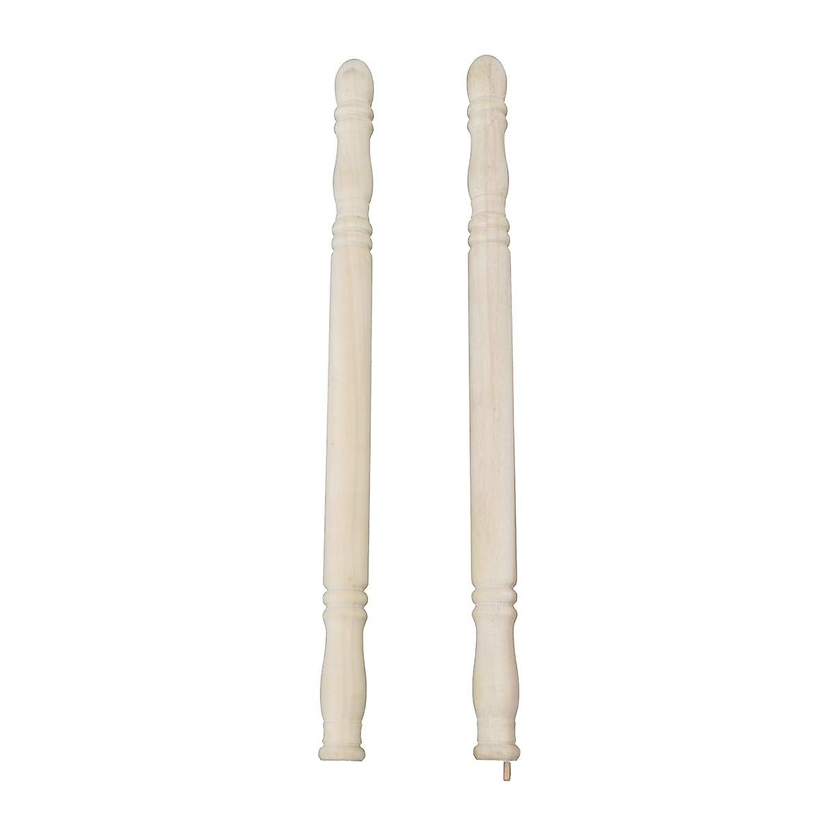 Renovators Supply Manufacturing Corner Protectors 39 1/4 in. Beechwood Edge Protector, Sanded Corner Guard Pack of 4