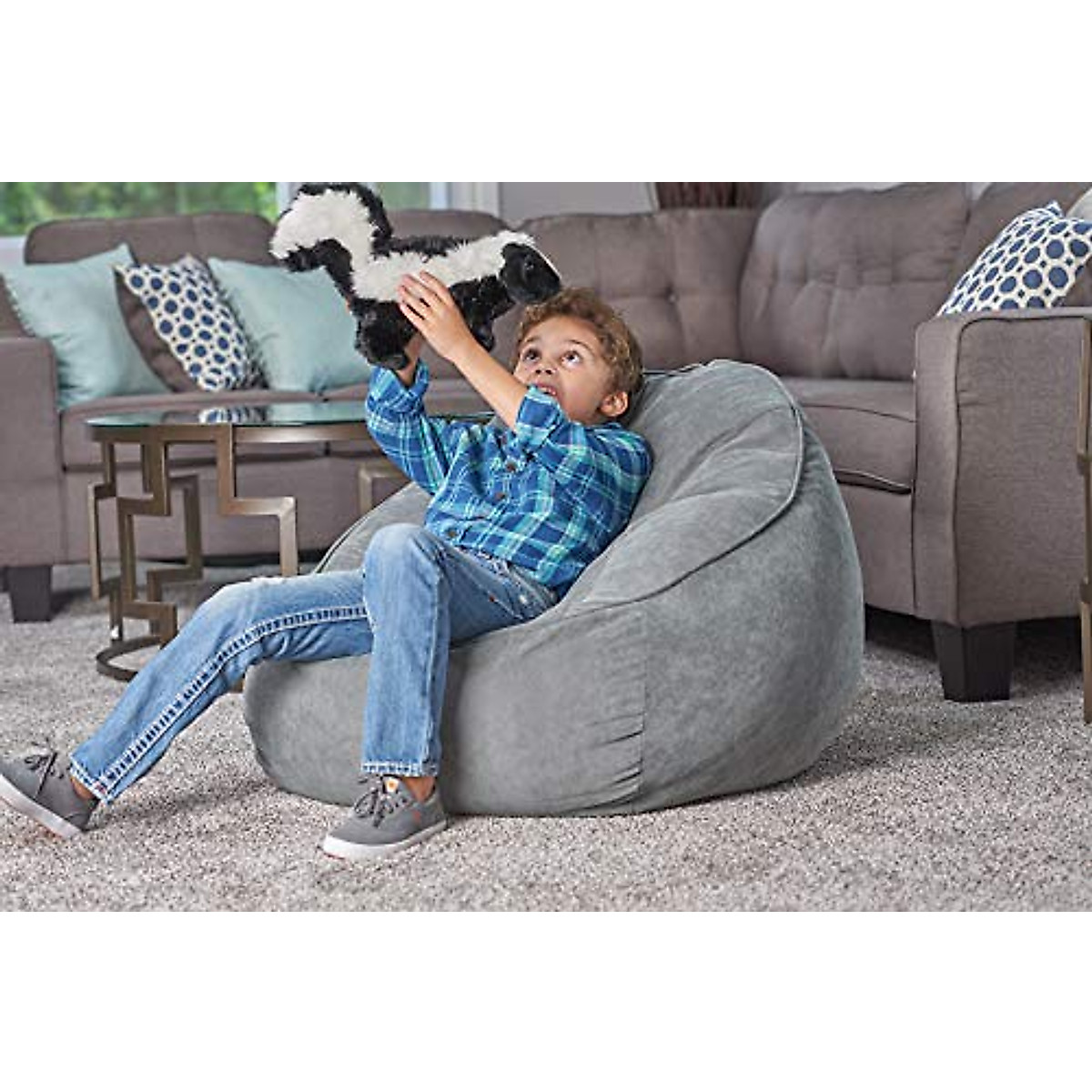 Wild Republic Skunk Plush, Stuffed Animal, Plush Toy, Gifts for Kids, Cuddlekins 12 Inches