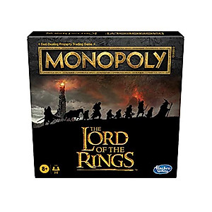 Monopoly: The Lord of The Rings Edition Board Game Inspired by The Movie Trilogy, Family Games, Ages 8 and Up (Amazon Exclusive)