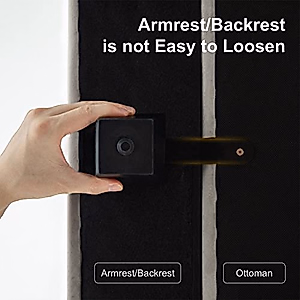 Belffin Modular Sectional Sofa with Storage Chaises Sleeper Couch 8 Seat Bed Grey…