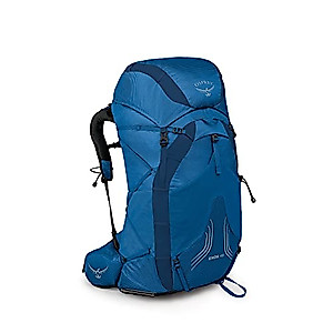 Osprey Exos 48L Men's Ultralight Backpacking Backpack, Blue Ribbon, S/M