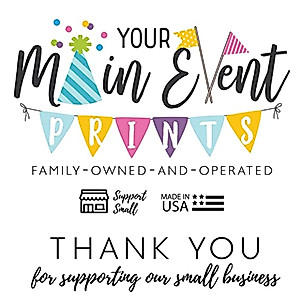 Your Main Event Prints Lumberjack Baby Shower Thank You Cards, Boy Baby, Mama Bear Baby Shower Favor, Woodland Baby Shower, 20 Thank You Cards and Envelopes