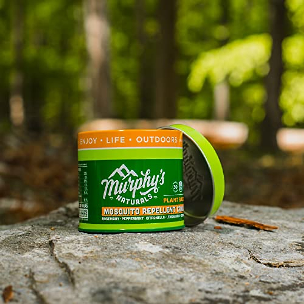 Murphy’s Naturals Mosquito Repellent Candle | DEET Free | Made with Plant Based Essential Oils and a Soy/Beeswax Blend | 30 Hour Burn Time | 9oz